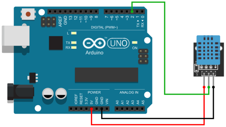 DHT11 & DHT22 Humidity and Temperature Sensor with Arduino